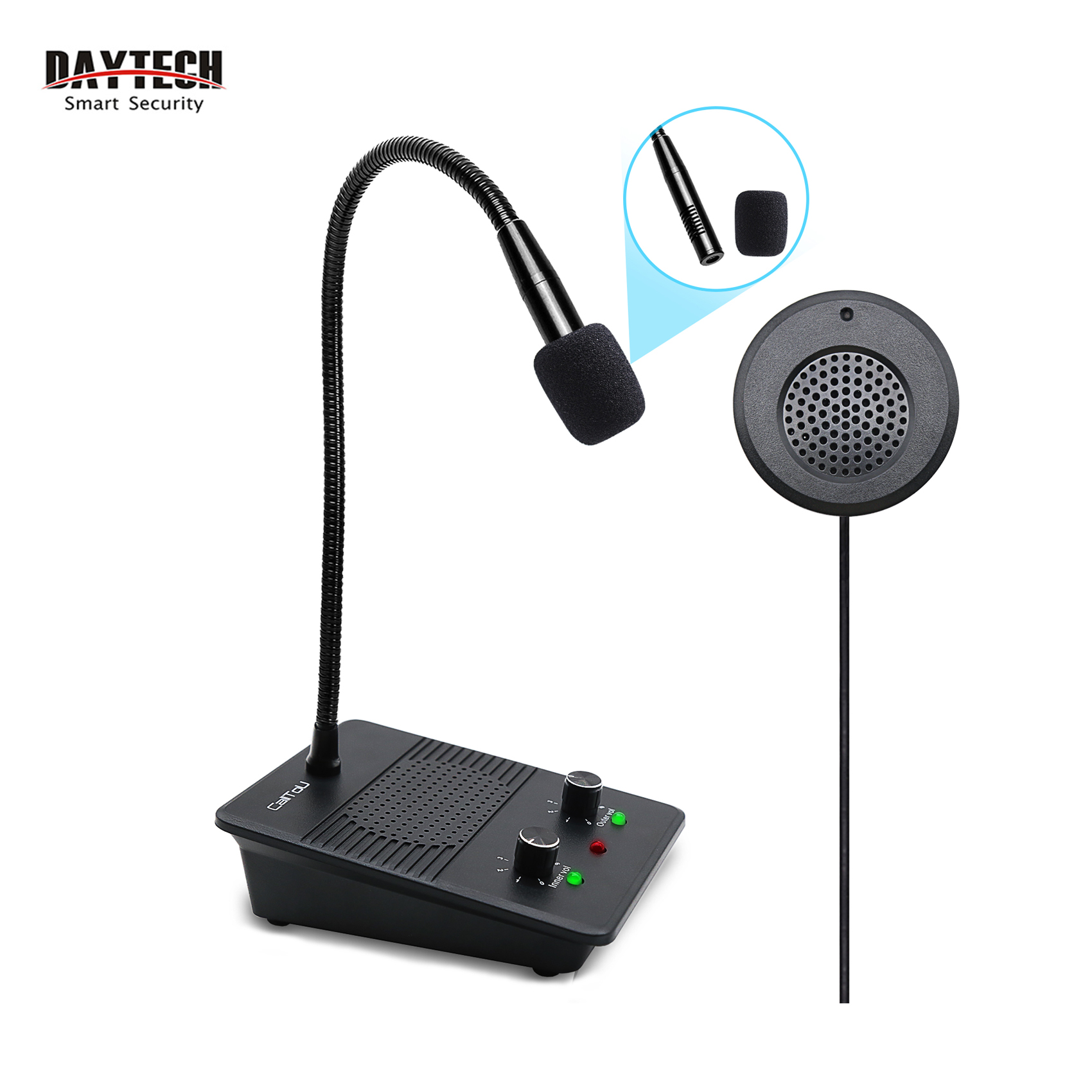 DAYTECH speaker window system window intercom system anti noise dual Bank countersink top Lahore ...