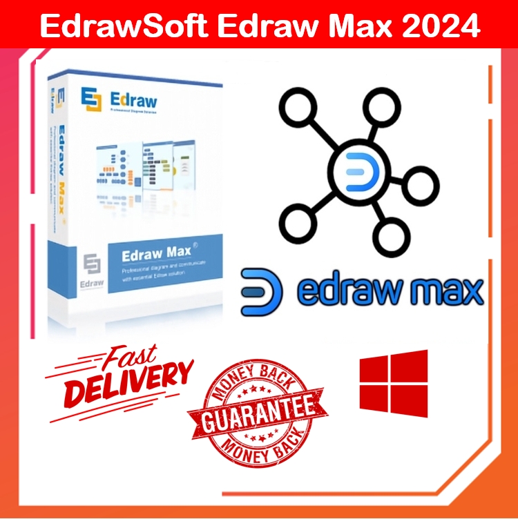 EdrawMax 2024 v13.x | Lifetime For Windows x64 | Full Version [ Sent email only ] | Lazada.co.th