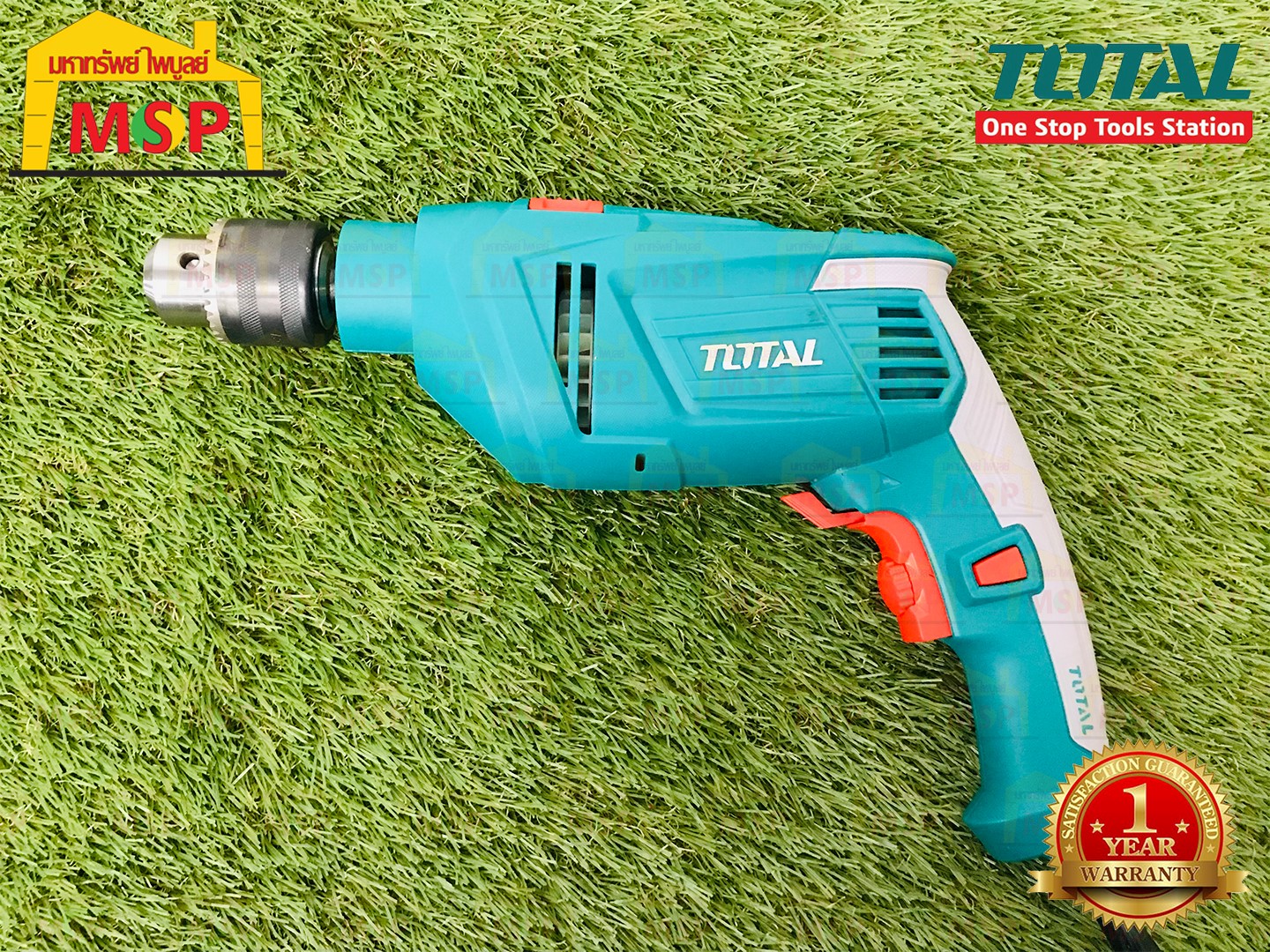 Total สว่านกระแทก 1/2 นิ้ว 850 วัตต์ รุ่น TG109136 - มหาทรัพย์ - ThaiPick