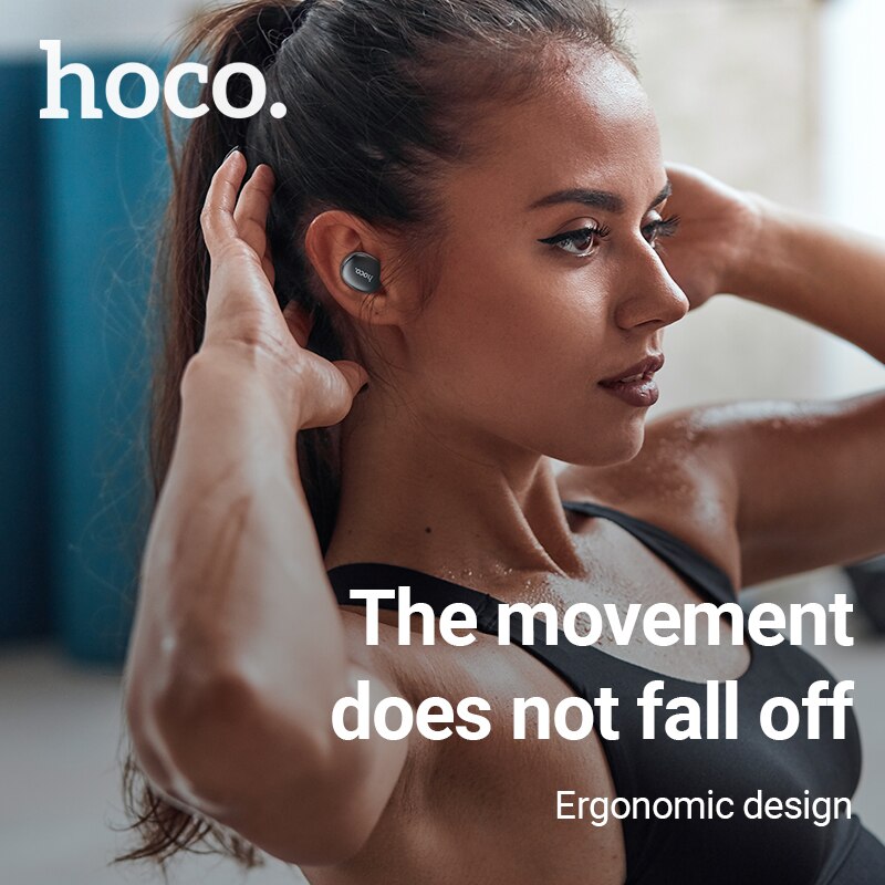 Hoco EW11 หูฟังบลูทูธ มีจอแสดงเปอร์เซนต์แบต Melody true wireless BT ...