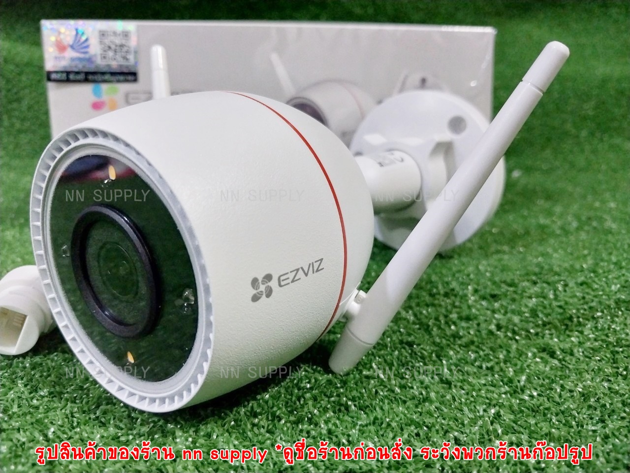 Ezviz รุ่น C3TN OutPro 3MP Wi-Fi Camera แสดงภาพสี 24 ชม - nn supply ...
