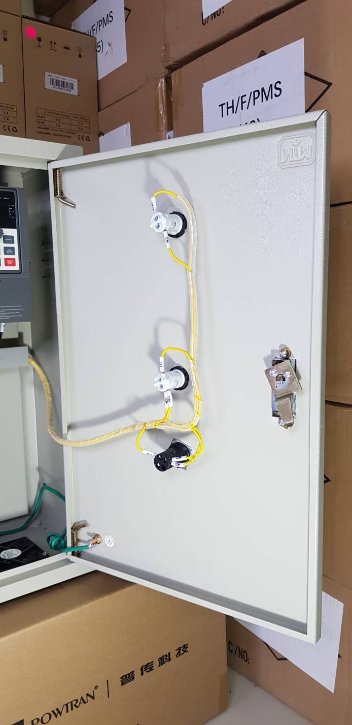 SOLAR PUMP INVERTER POWTRAN (HYBRID) PI500A-S 5R5G3 5.5KW 7.5HP 380VAC,(250-800VDC)300-400W (8 ...