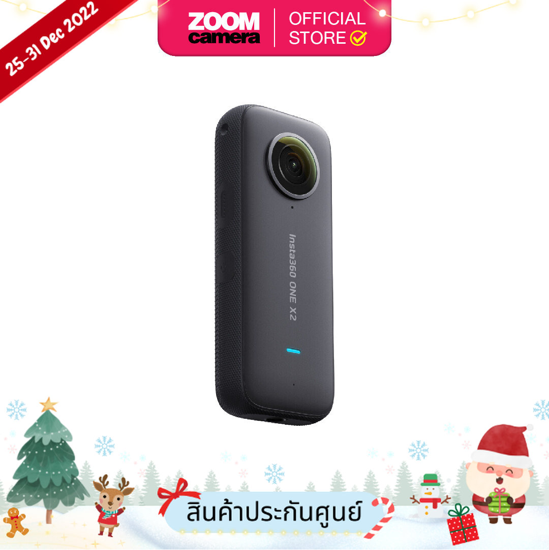 25-31 ลดส่งท้ายปี Insta360 One X2 Panoramic Camera for IOSAndroid ...