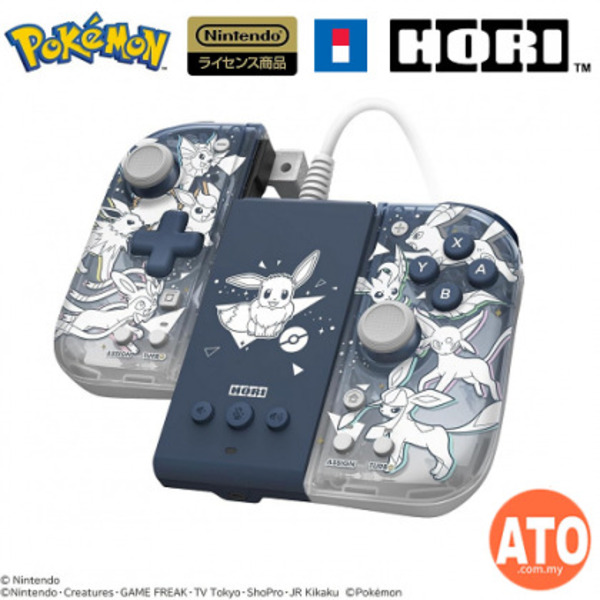 Pre-order nintendo switch accessoires eevee evolution Split Pad Compact ...