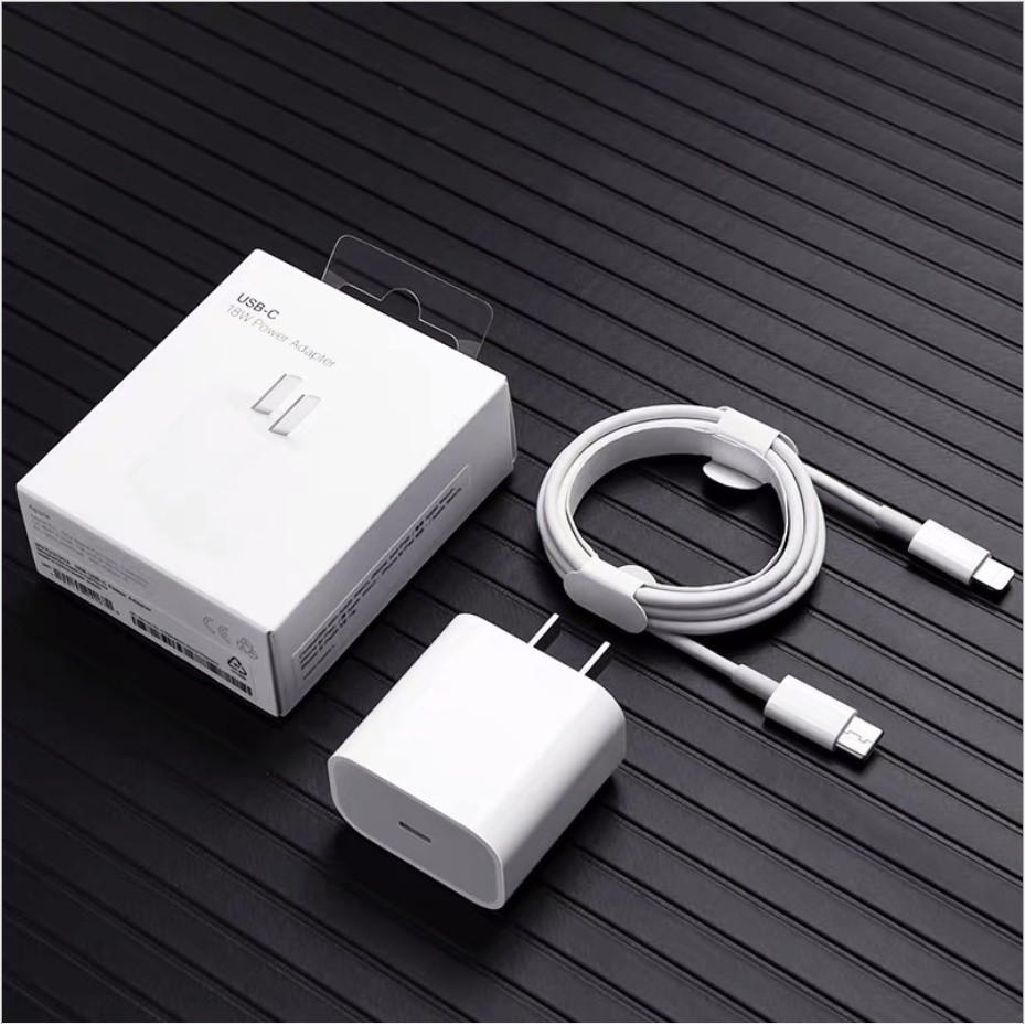 โปรโมชั่น สายชาร์จ iphone PD Type-C To Lightning + Adapter 18W ชาร์จ ...