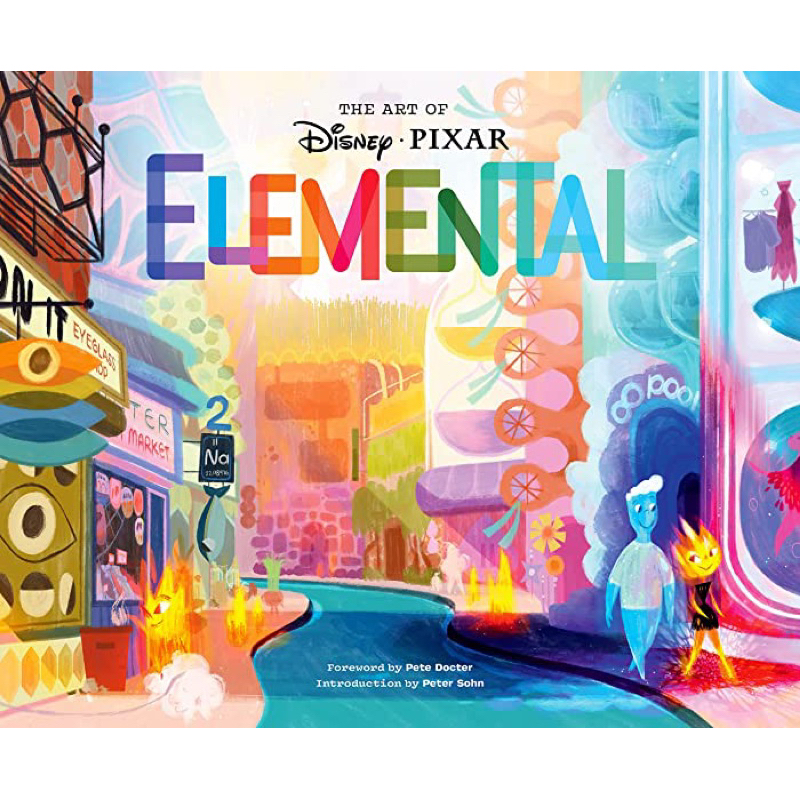 หนังสือ The Art of Elemental ภาษาอังกฤษ disney pixar element elements ...