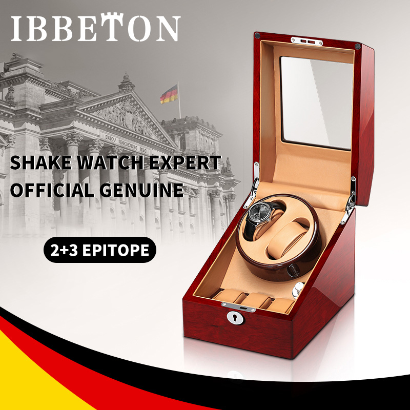 IBBETON Germany Quality Watch Winder Automatic Rotate Watch Box Energy ...