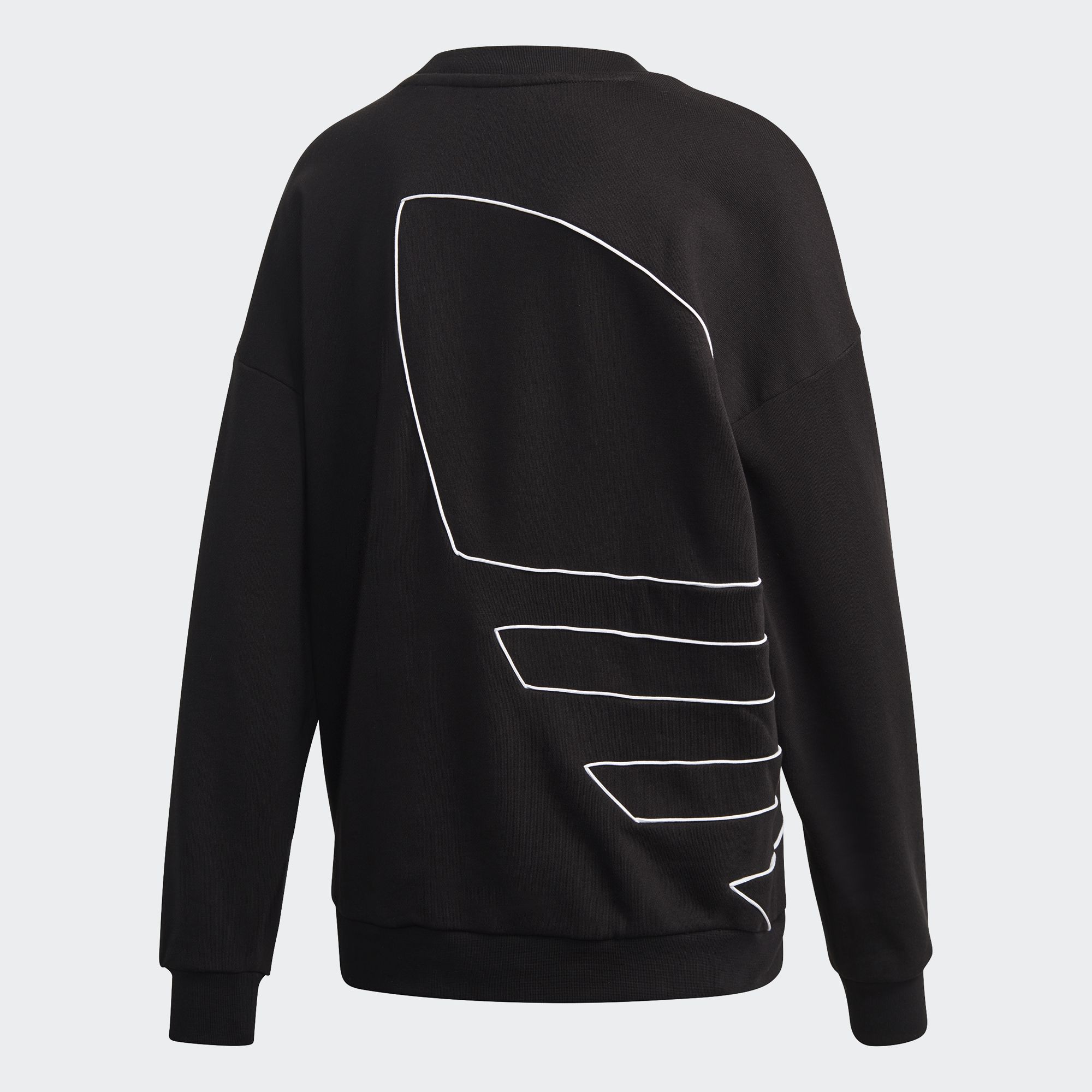 adidas ORIGINALS Large Logo Sweatshirt ผู้หญิง สีดำ GD2415 - adidas ...
