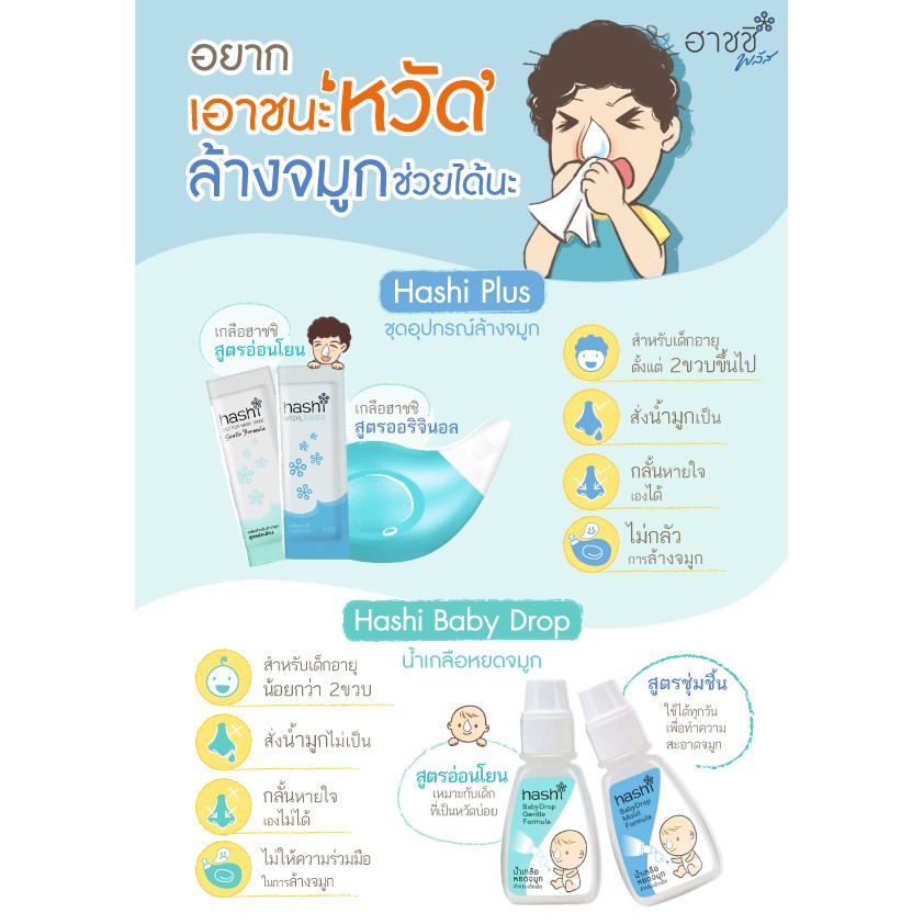 ⏩⏩ส่งฟรี เก็บปลายทาง [Free Shipping] Hashi Baby Drop Moist Formula 4ml ...