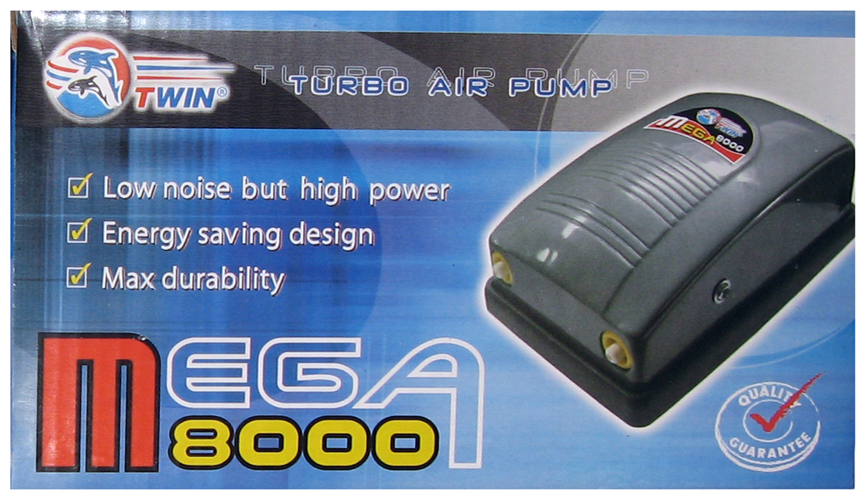 TWIN MEGA 8000 ปั๊มลม - November Pet Shop - ThaiPick