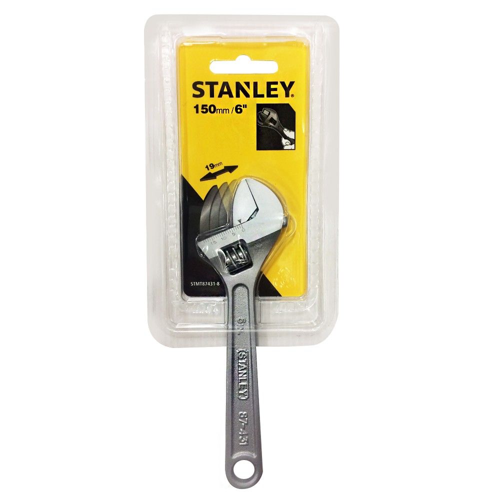 ประแจเลื่อน 6 นิ้ว STANLEY 87- 431 - Suchin Store - ThaiPick