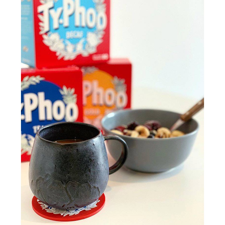 [Free Shipping] [] Typhoo Decaf Black Tea 232g Typhoon Cat Coffee ...