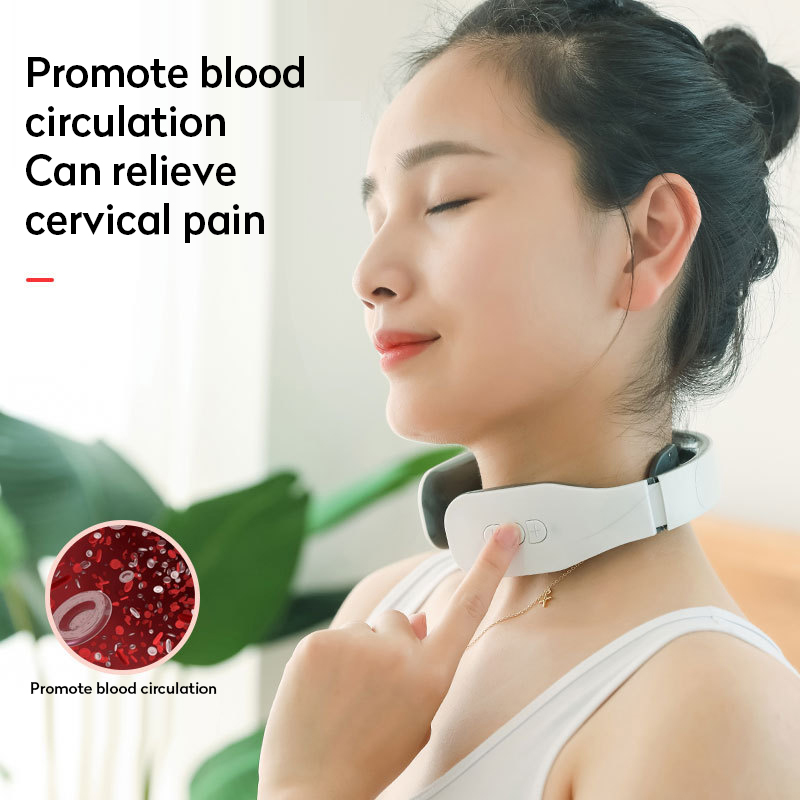 Smart Electric Heating Cervical Spine Massager Electromagnetic Pulse ...