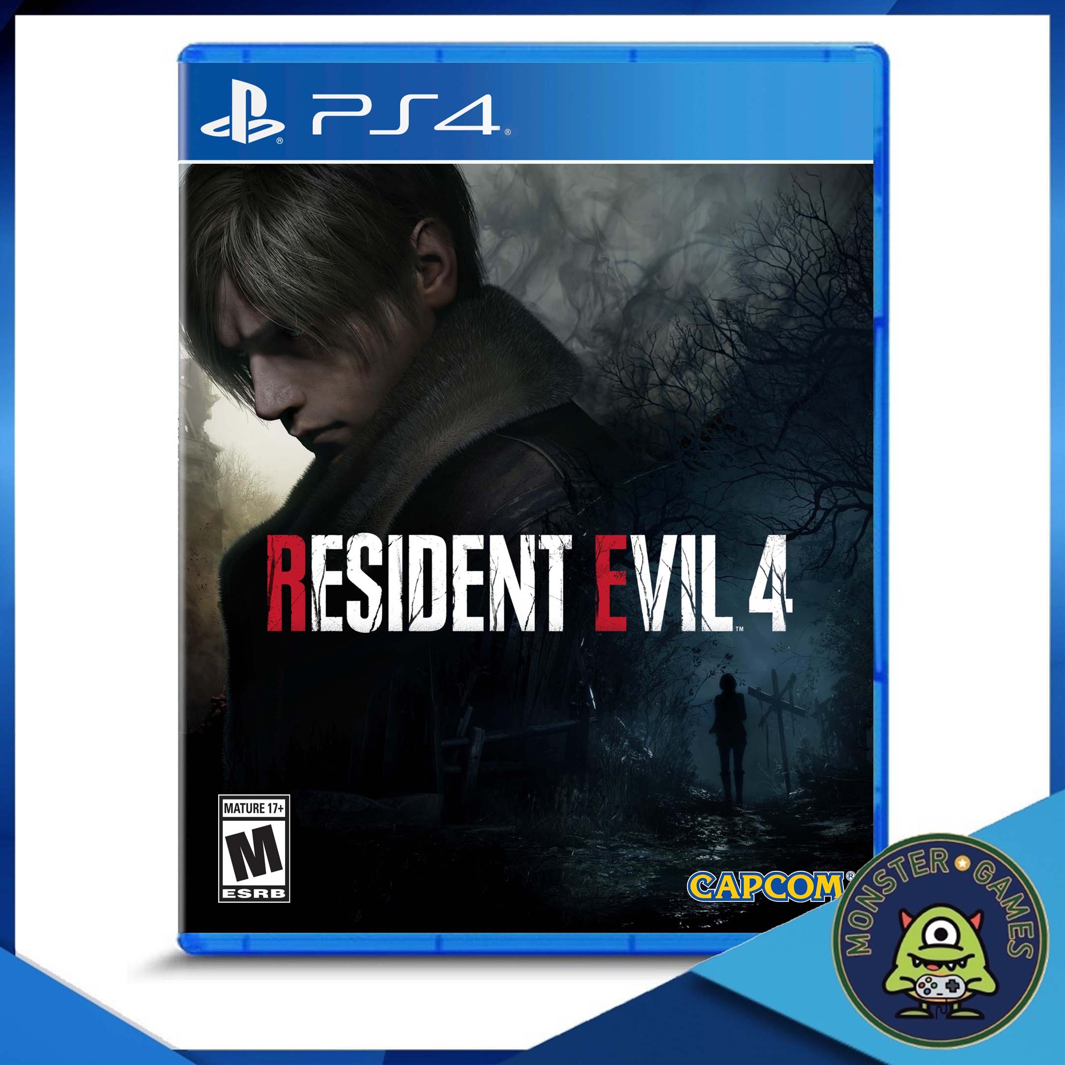 Resident Evil 4 Remake Ps4 Game แผ่นแท้มือ1!!!!! (Resident Evil 4 Ps4)(Biohazard 4 Ps4)(Resident ...
