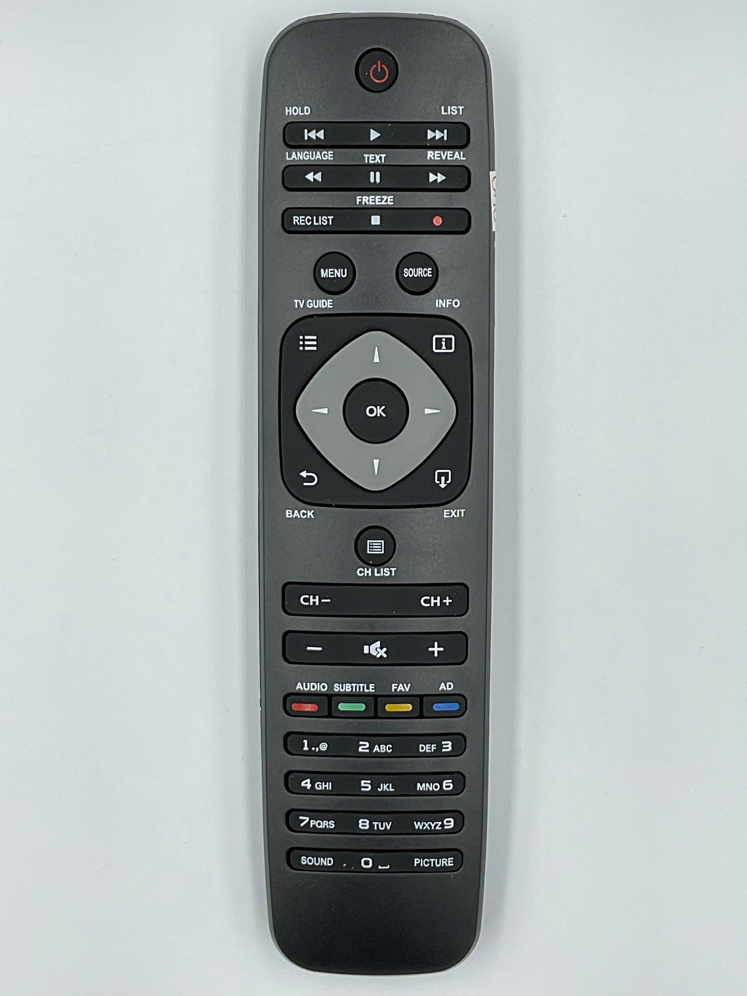 รีโมททีวี Philips รุ่น RM-627C ใช้กับทีวี LCD/LED **รุ่นและปุ่มคำสั่งที่เหมือนเดิม จึงจะใช้งาน ...