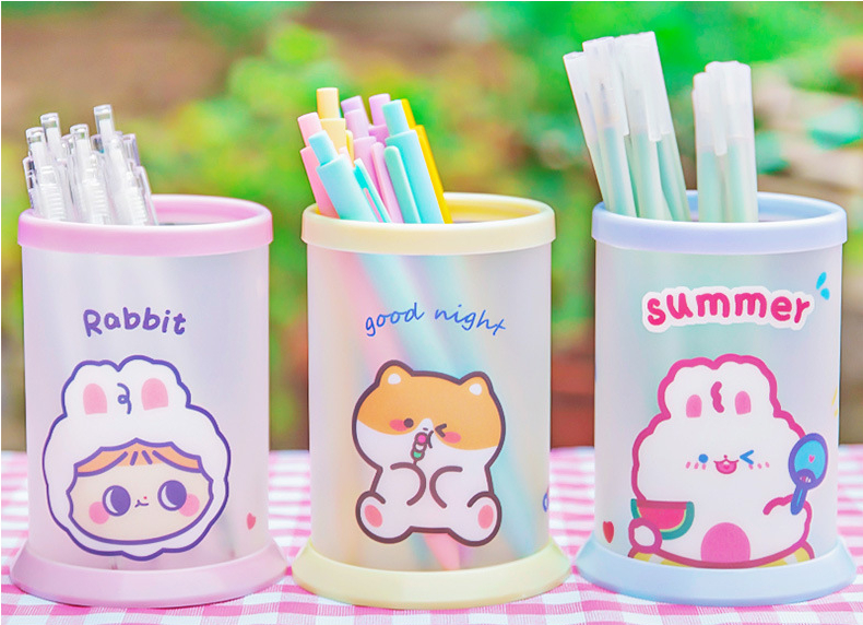 (L1-S11)แก้วใส่ปากกา พับเก็บได้ขนาดเล็ก INS อุปกรณ์เก็บเครื่องเครื่อง ...