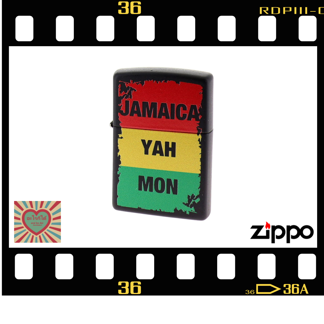 Zippo Jamaica Yah Mon, 100% ZIPPO Original from USA, new and unfired ...
