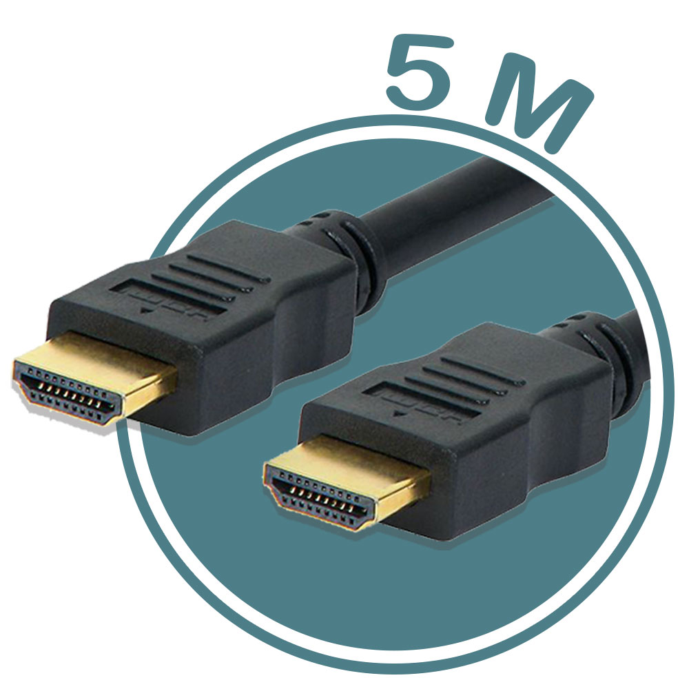 สาย TV HDMI 5 เมตร สายถักรุ่น HDMI 5M CABLE 3D FULL HD 1080P - new ...