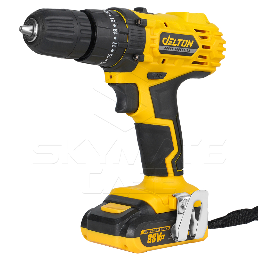 DELTON สว่านไร้สาย สว่านกระแทก สว่านแบต ไร้สาย 3 ระบบ 88V รุ่นใหม่ สว่าน 2 IN 1 พาวเวอร์แบงค์ ...