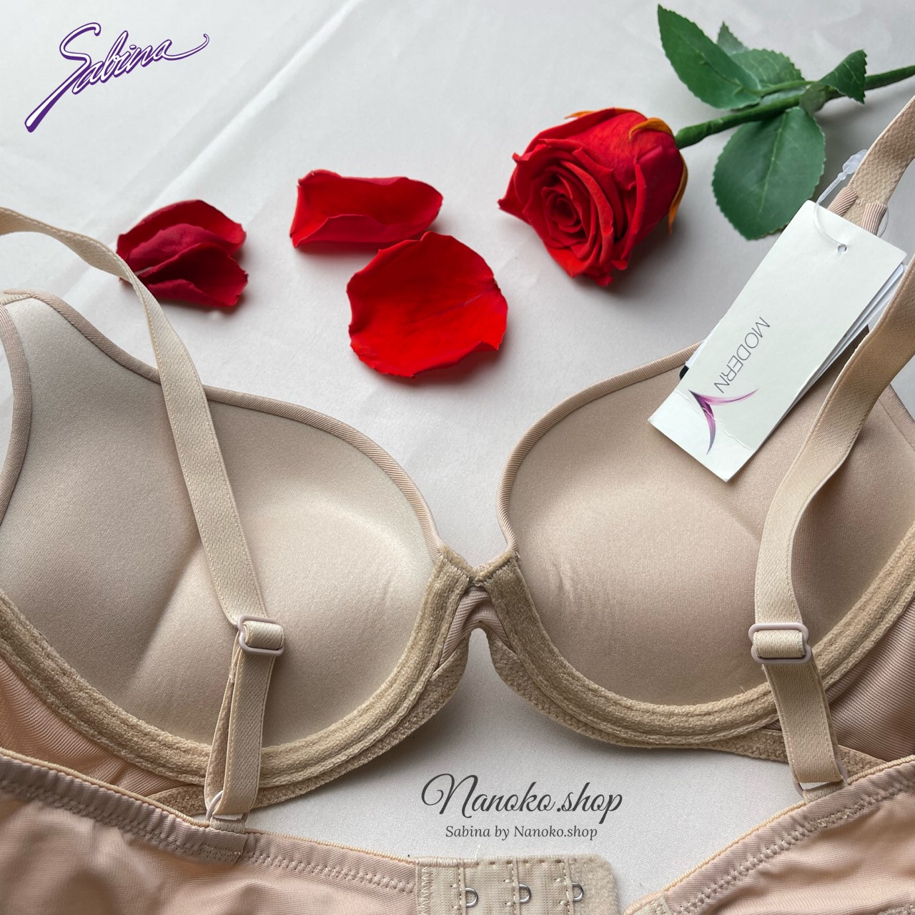 32A,32C เสื้อในซาบีน่า (มีโครง) รุ่น MODERN V รหัส SBI2000CD - nanoko ...