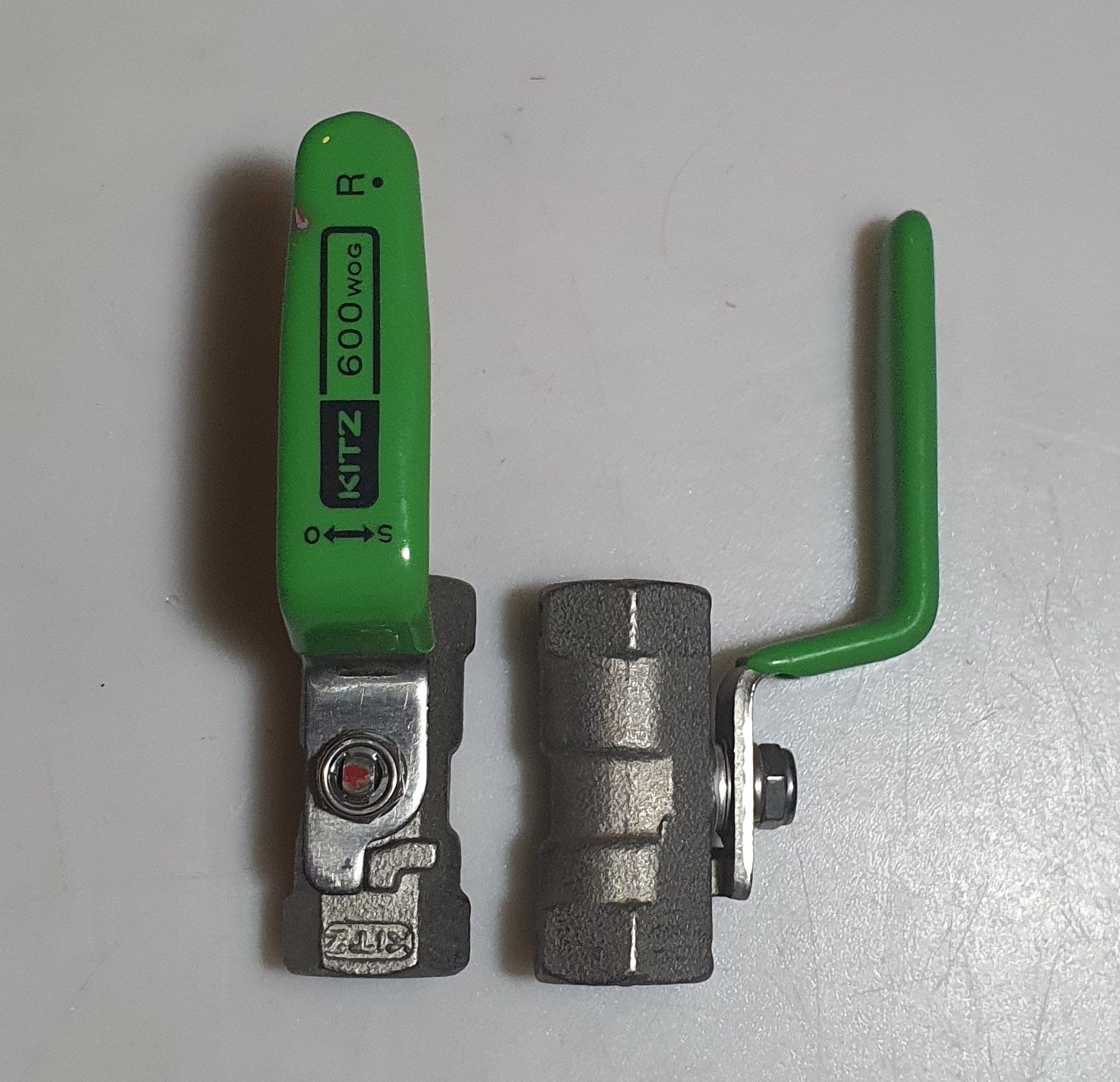 KITZ บอลวาล์ว สเตนเลส 1/4 นิ้ว Strainless ball valve Type UTKM 600 PSI ...