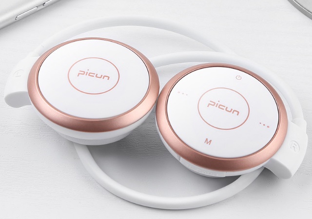 Picun T6 Ear Hook Wireless Bluetooth Earphone Sport Waterproof Headset ...