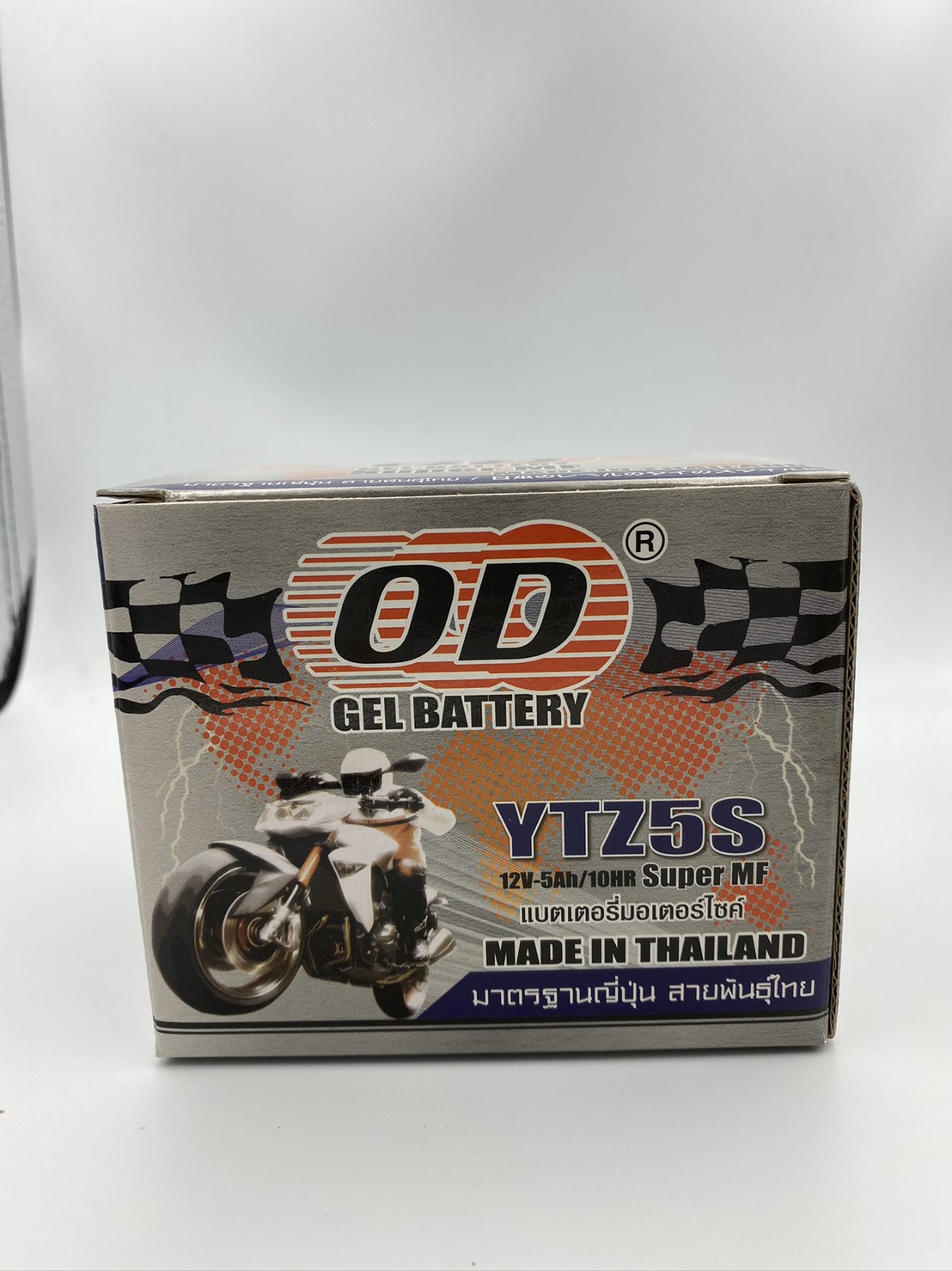 แบตเตอรี่ OD YTZ5S (12V 5A) แบตเตอรี่ 12v แบตเตอรี่แห้ง แบตเตอรี่od od ...