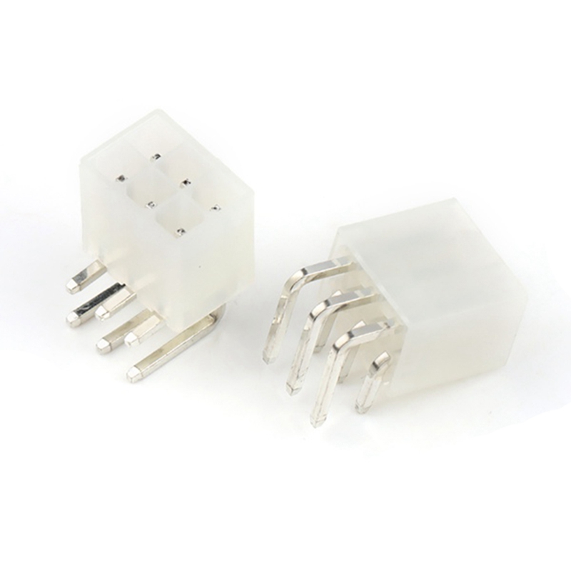 200Pcs 4.2 MM 6 Pin Header Male Pin Graphics Card GPU PCI-E PCIe Power ...