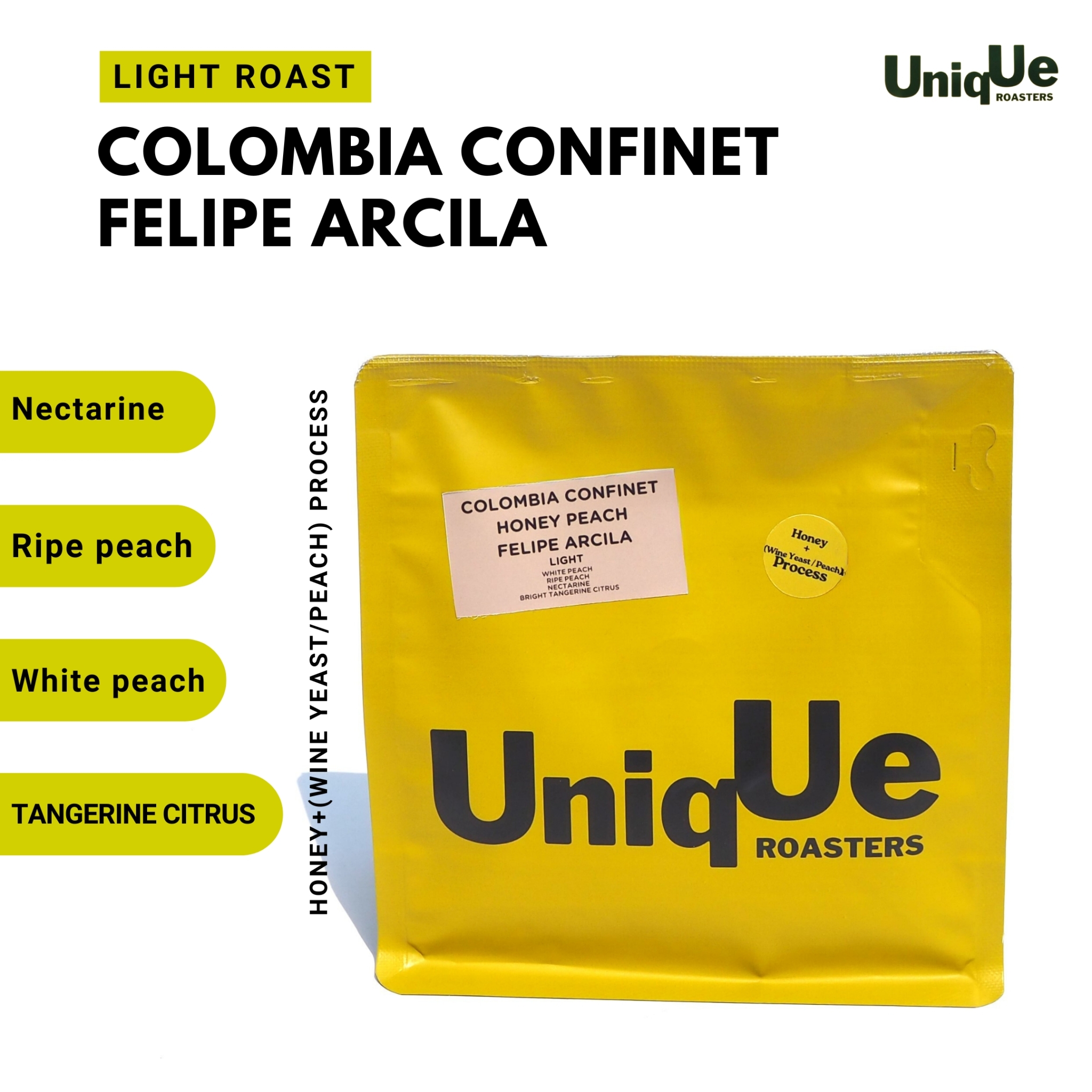 เมล็ดกาแฟคั่วอ่อน - โคลอมเบีย Colombia Confinet Felipe Arcila (100g ...