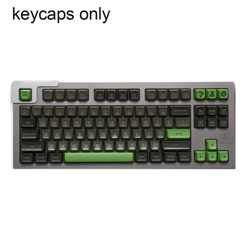 170 Keys Aifei Green Shimmer Keycap ABS Two-color Molding SA Profile ...
