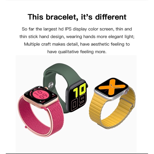 โทรเข้า-ออกได้ Smart watch รุ่น X6 pro max พร้อมประกัน มีเก็บเงินปลาย ...