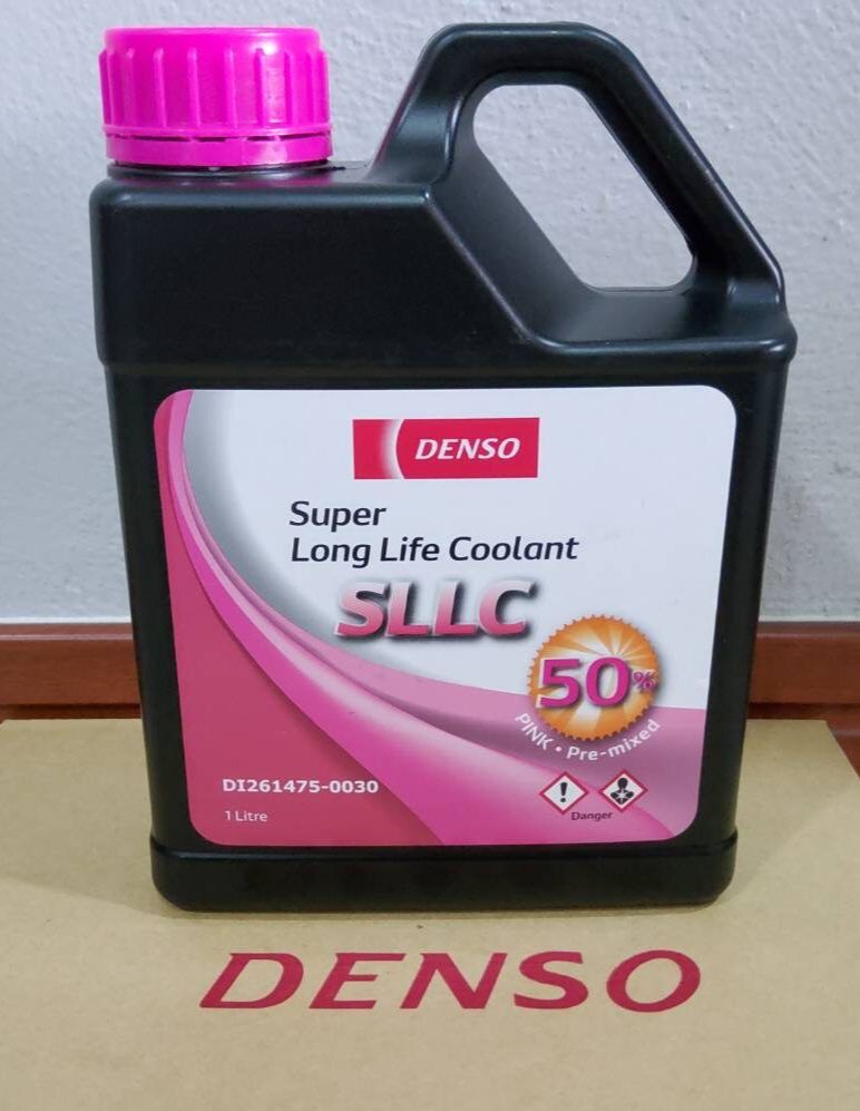 COOLANT DENSO SLLC 50% น้ำยาหล่อเย็นหม้อน้ำรถยนต์ SUPER LONG LIFE ...