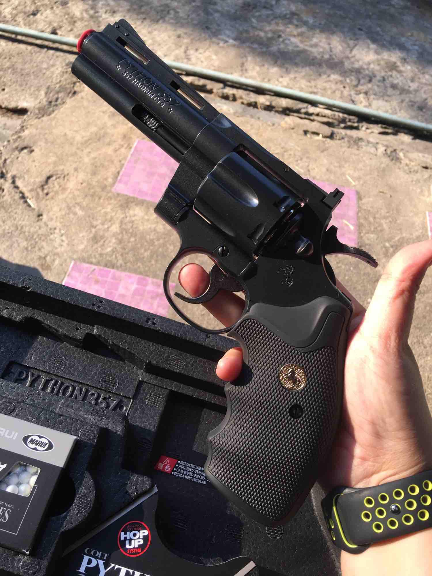 Bb gun Tokyo Marui Colt Python.357 Magnum 4 inches - Poiiz - ThaiPick