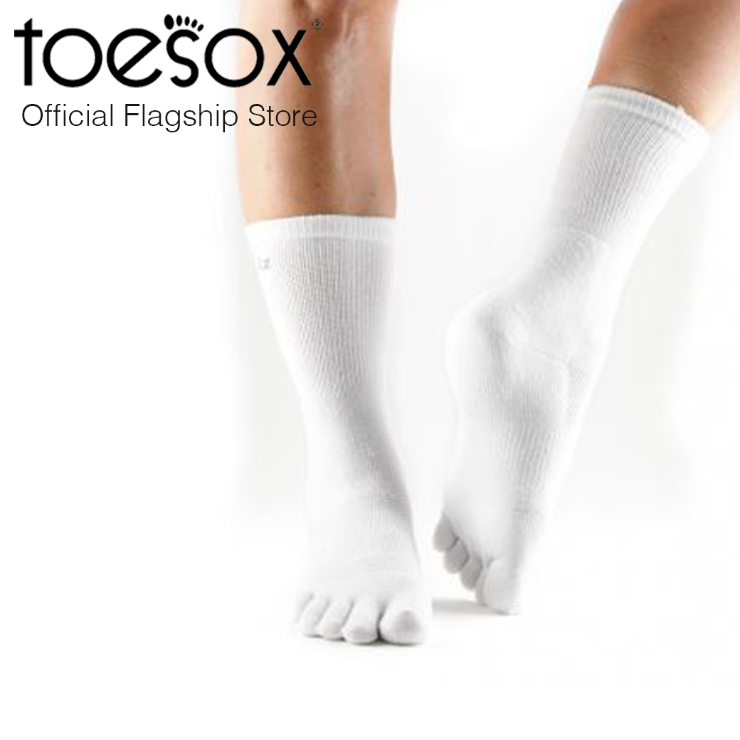 ToeSox โทซอคส์ ถุงเท้ากีฬาเนื้อหนาข้อสูง รุ่น Crew - ToeSox - ThaiPick