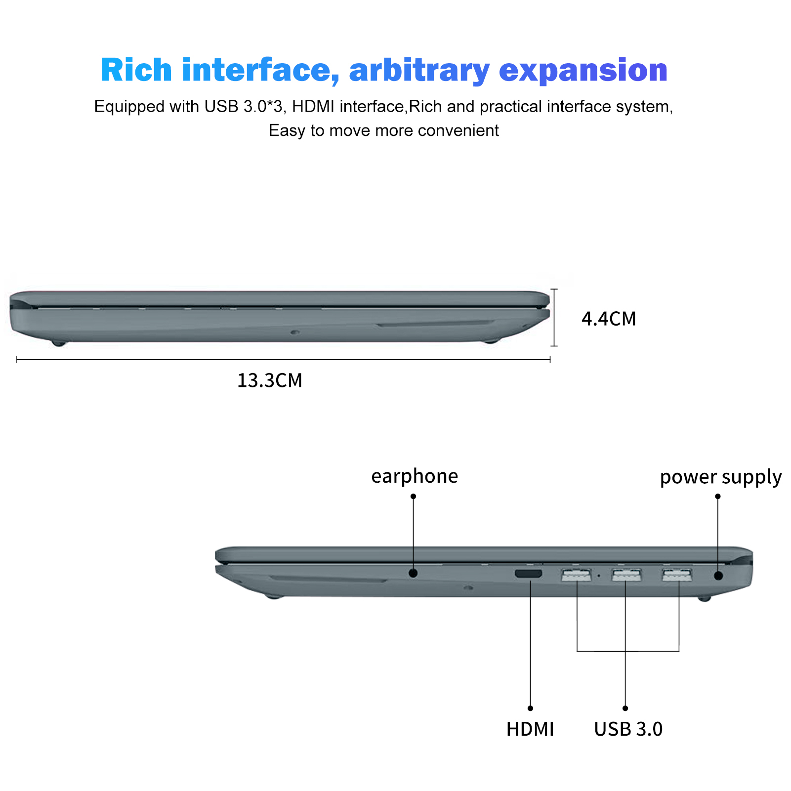 BEEX 15.6 หน้าจอ IPS Intel Celeron N5095 gaming Laptop 11th 16G Ram ...