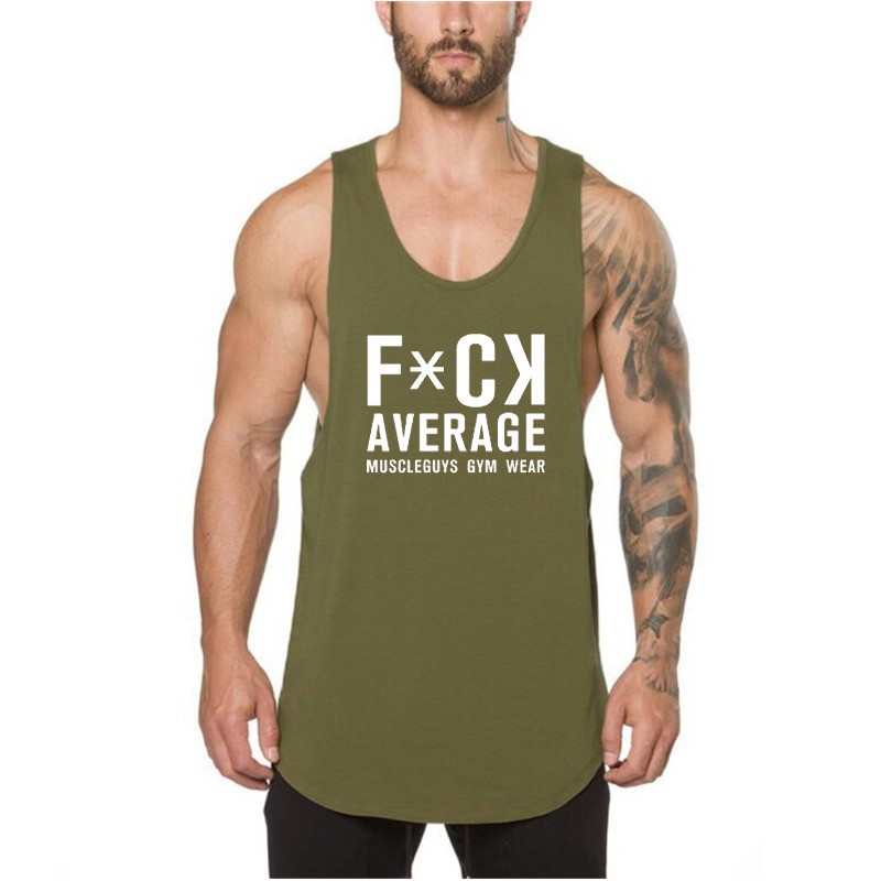 Mens Gym Deep V Necks Summer Sleeveless Loose Tank Top - yanghuinai34 ...