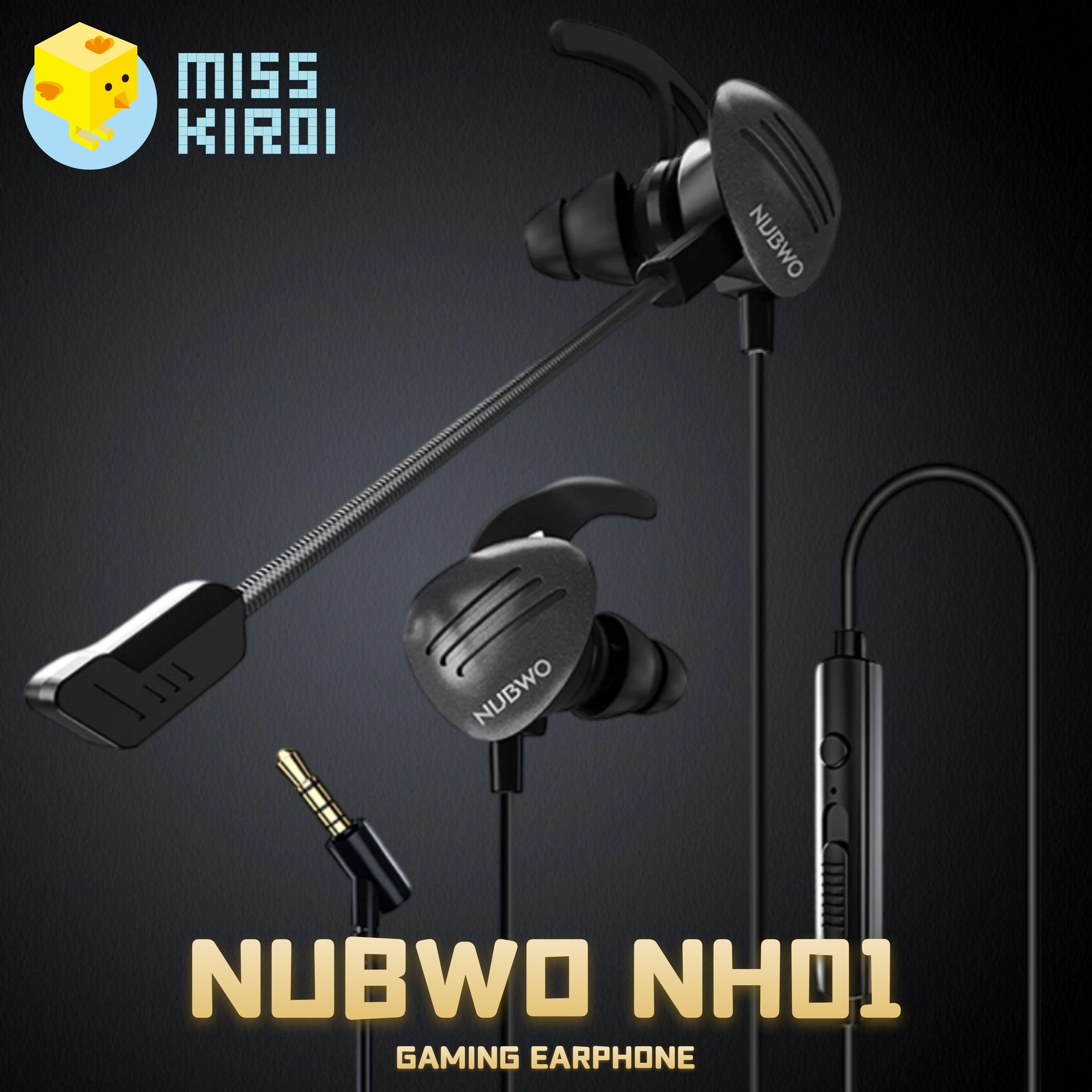 NUBWO NH01 หูฟังพร้อมรี โมทและไมโครโฟนAndroid และ iOS รุ่น รองรับทั้ง ...