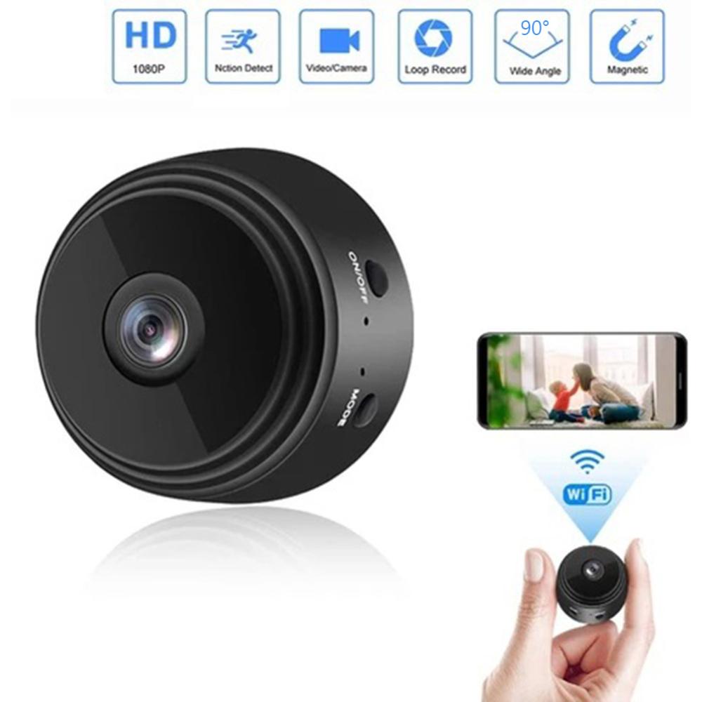 จัดส่งฟรี กล้องขนาดเล็ก 1080P HD Motion Sensor Home WiFi IP Camera Home ...