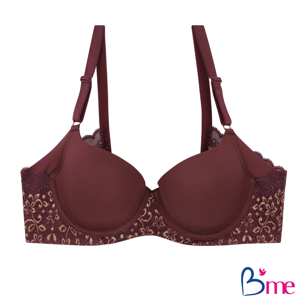 Bme เสื้อชั้นในมีโครง รุ่น ME1A1V สีดำ สีม่วงแดง (เลือกไซซ์ INT เท่านั้น) - B'me - ThaiPick