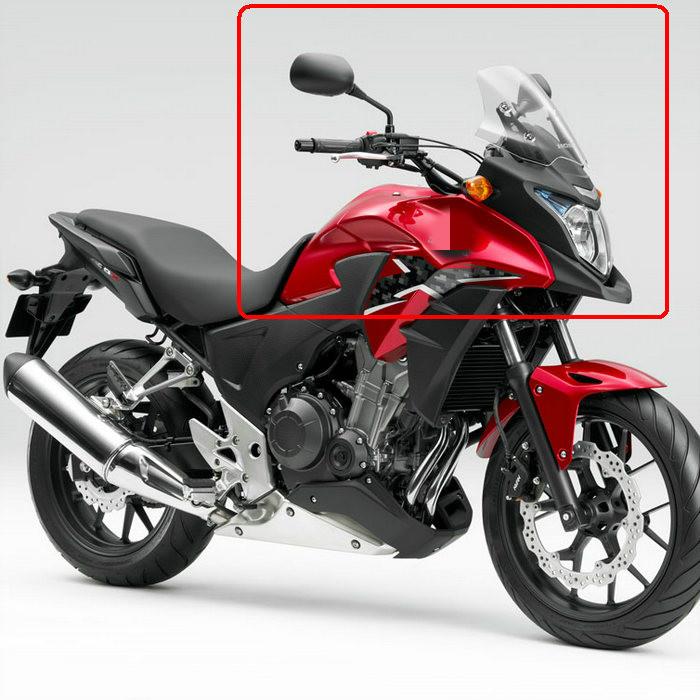 For Honda CB400X CB400F CB500F CB500X 13-16 New Rear View Motorcycle ...