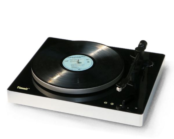 เครื่องเล่นแผ่นเสียง Timmit Black Bluetooth (New) - WE LOVE TURNTABLE ...