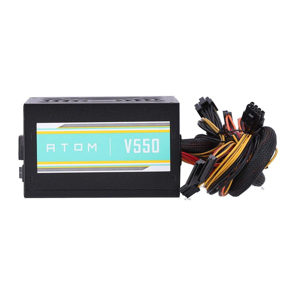 JIB POWER SUPPLY (อุปกรณ์จ่ายไฟ) ANTEC ATOM V550 550W - JIB Computer ...