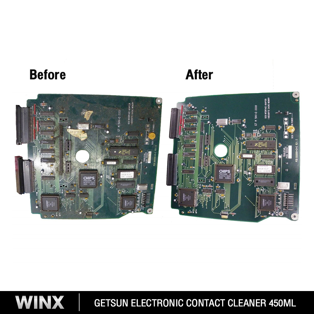 สเปรย์ทำความสะอาด แผงวงจร ล้างหน้าสัมผัส อุปกรณ์อิเล็กทรอนิกส์ Getsun ...