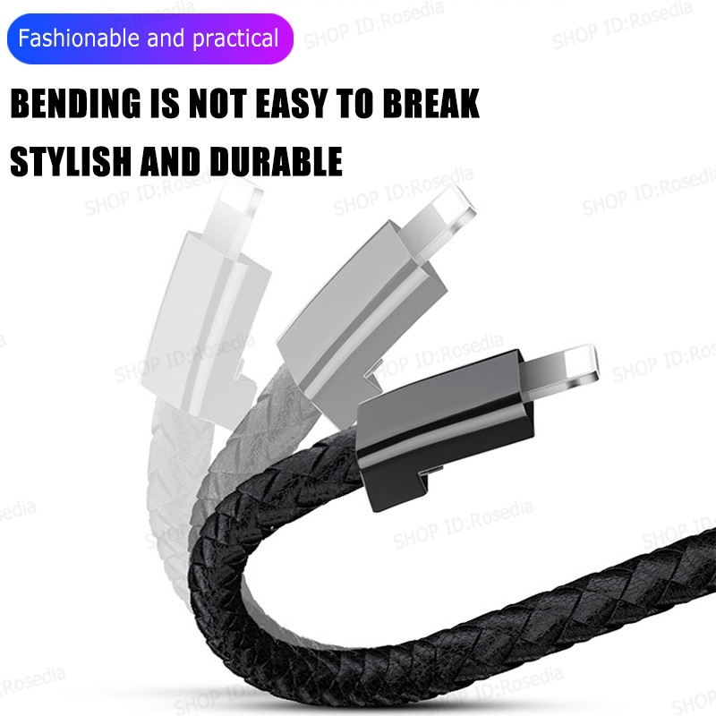 Gelang Kabel Data Charger Usb Tipe C Fast Charging Portable Bahan Kulit ...