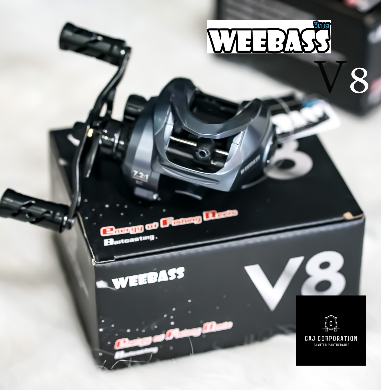 รอกหยดน้ำ Weebass รุ่น V8 Baitcasting Reel ลูกปืน 4+1 | Lazada.co.th