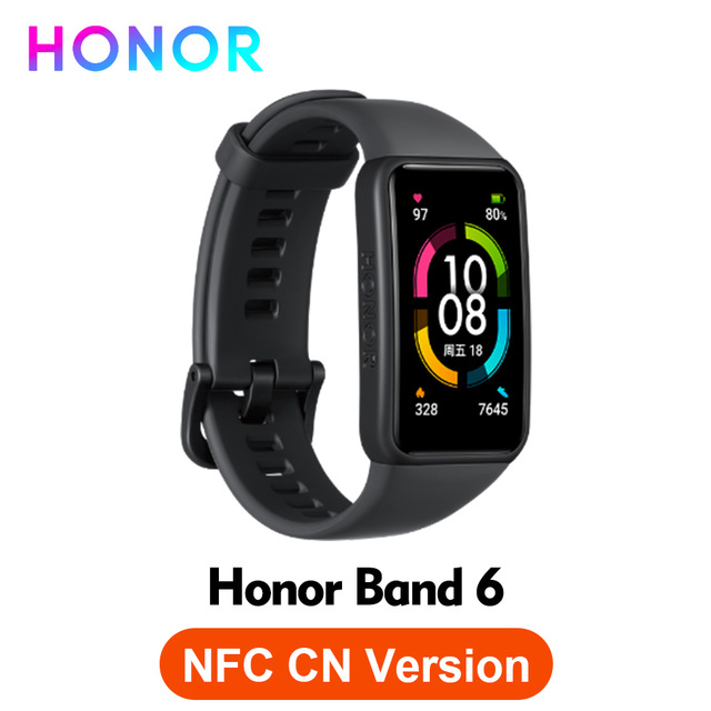 Band 6 Smart Wristband Full Screen 1.47 AMOLED Swimming Waterproof ...