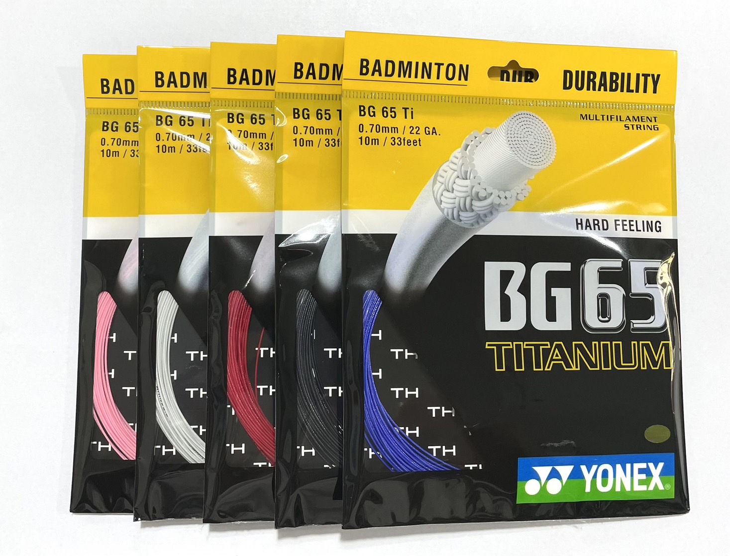 Yonex - BG65 TITANIUM เอ็นแบดมินตัน (สินค้าแท้จากโยเน็คไทยแลนด์) - ตลาด ...