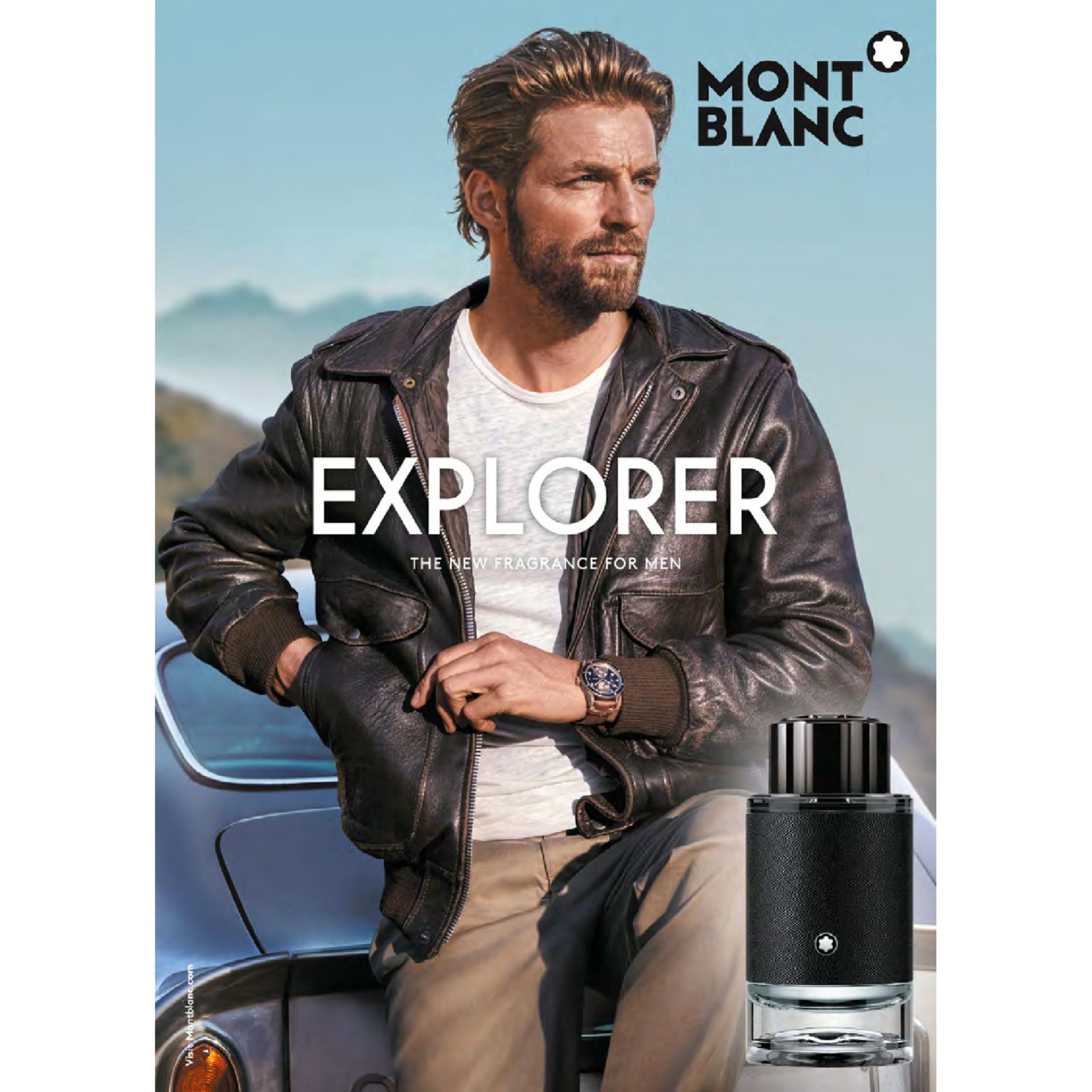 Montblanc Explorer Eau De Parfum ( เหมาะสำหรับผู้ชาย ) 100ml >>>>สินค้าแบรนดัง ของแท้รับประกัน ...