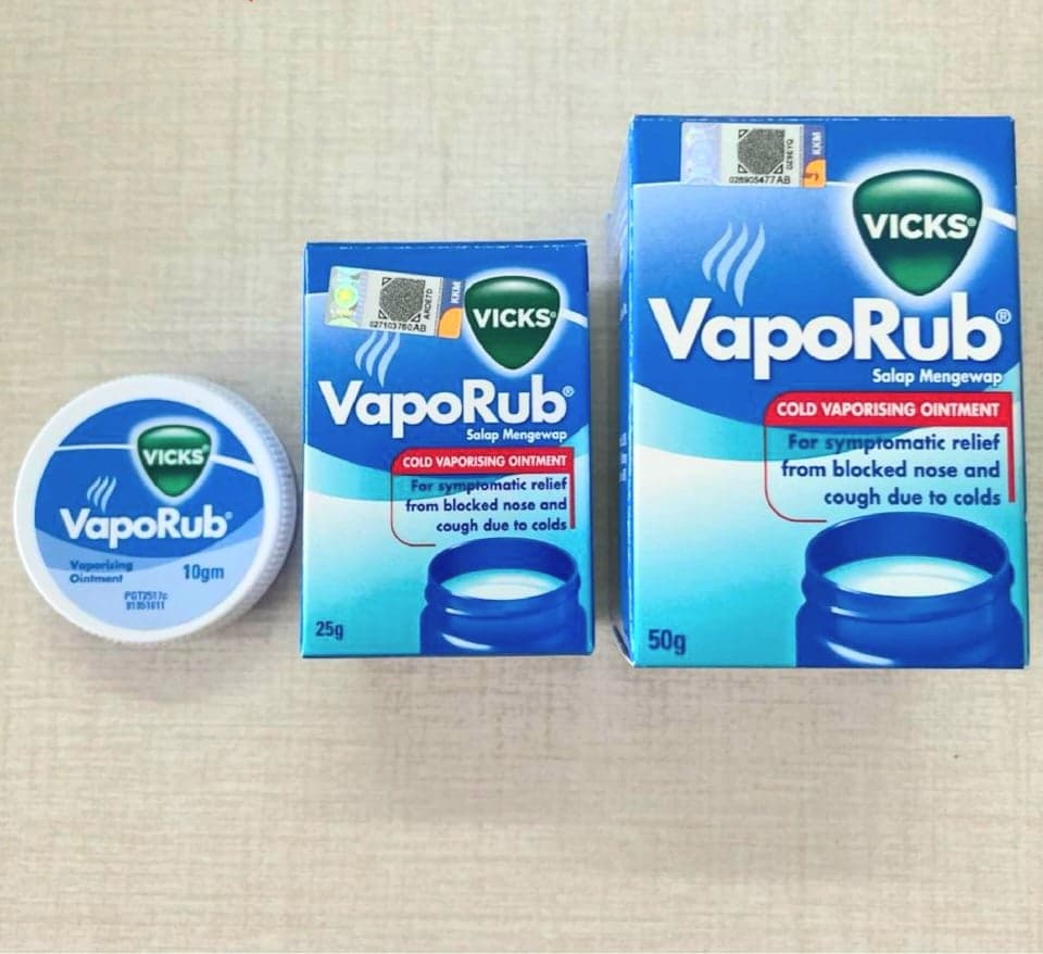 VickS vaporub วิคส์ วาโปรับ Vick ขนาด 25gm50gm.ล็อตใหม่ ล่าสุด ...