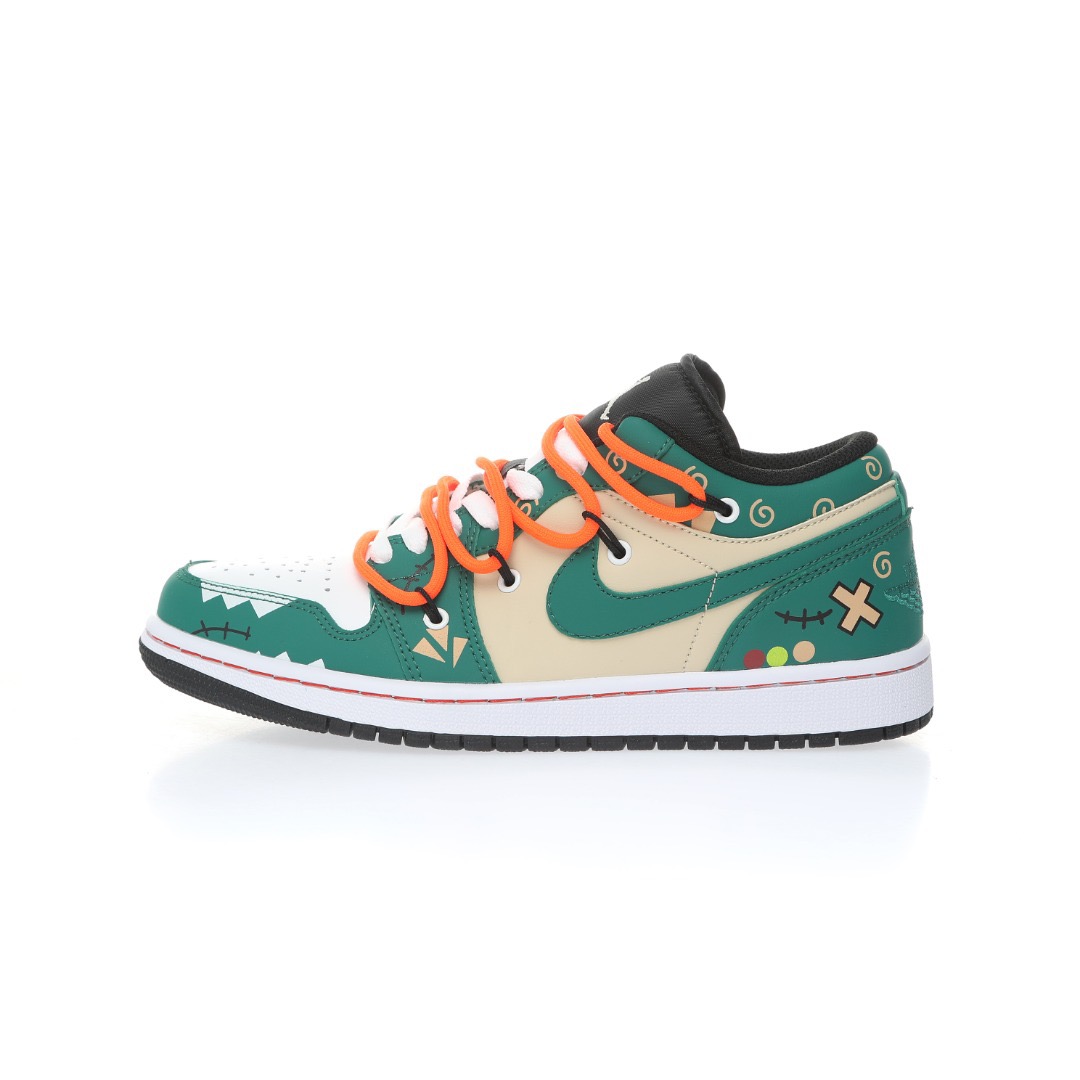 NEW Nike Air Jordan 1 Low Christmas green AJ1 Jordan Generation Low cut ...